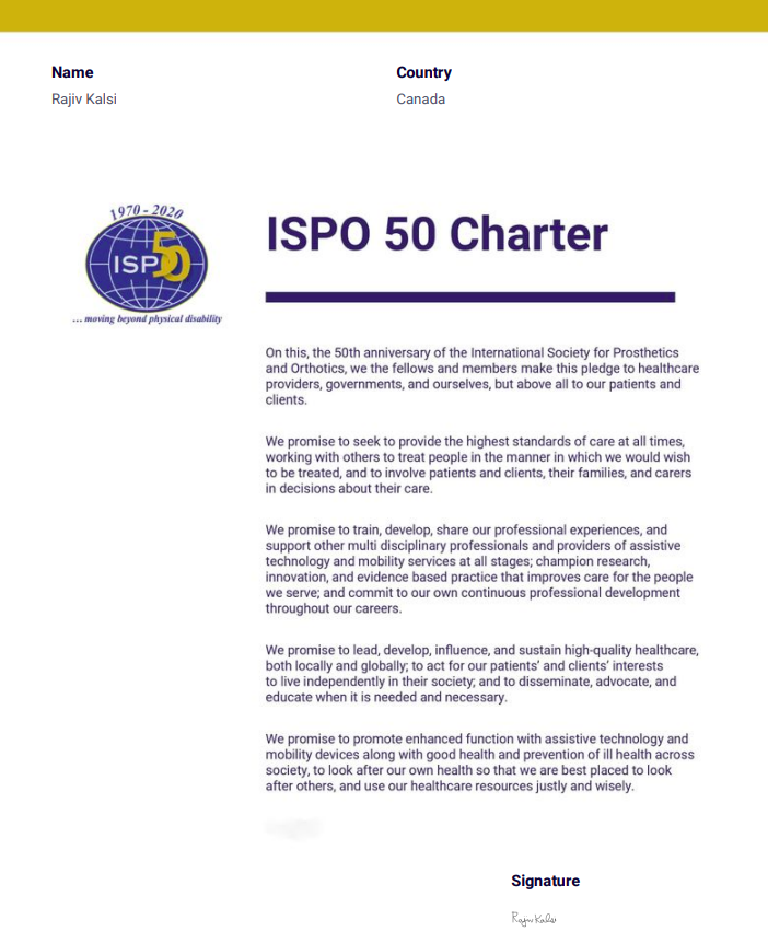 Celebrating the 50th Anniversary of ISPO – The International Society ...