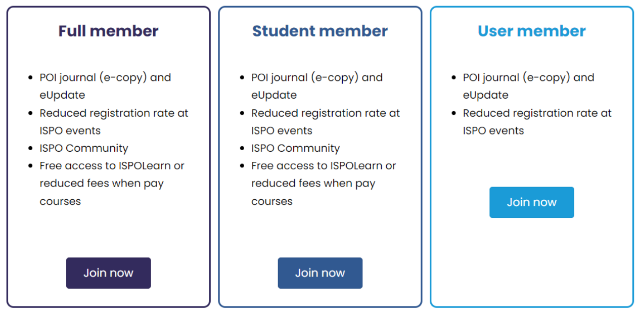 Join ISPO – The International Society for Prosthetics and Orthotics Canada